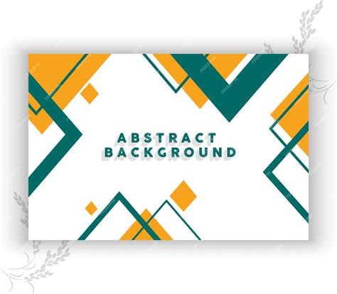 Premium Vector Abstract Geometric Shapes Background