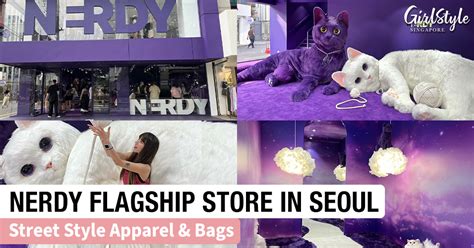 Nerdy Flagship Store In Seoul Korean Streetwear And Giant Cats