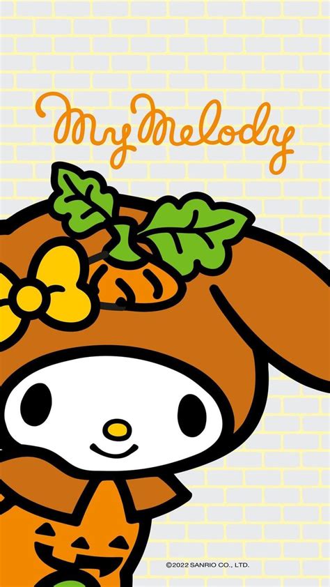 My Melody Halloween Hello Kitty Halloween Wallpaper Sanrio Wallpaper