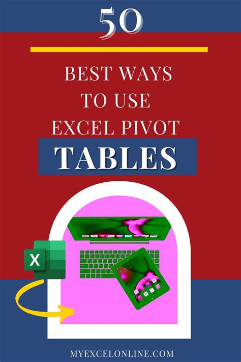 50 Things You Can Do With Excel Pivot Table Myexcelonline Excel For Beginners Pivot Table