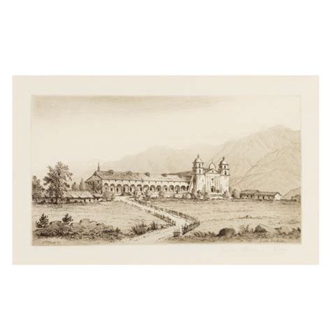 Henry Chapman Ford Etchings Of The Franciscan Missions Of California