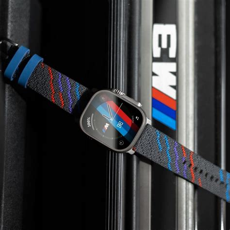 Bandwerk Turns Bmw M3 E30 Evo Seat Fabric Into Apple Watch Strap