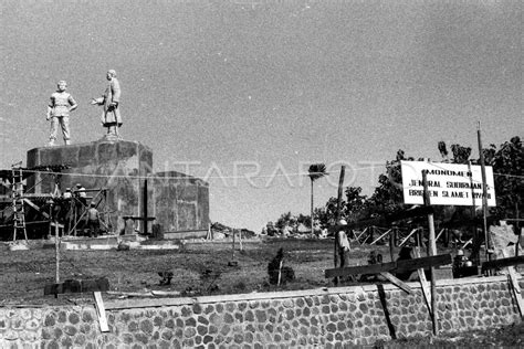 Monumen Jendral Sudirman Dan Slamet Riyadi Hampir Rampung Antara Foto
