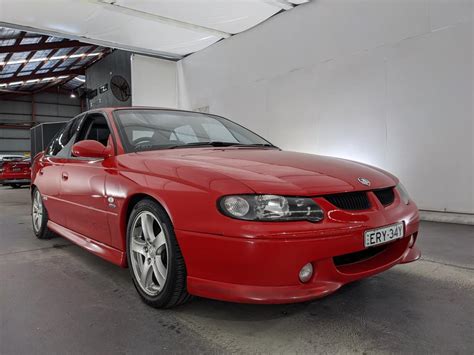 2002 Holden Commodore Ss Vx Red 6 Sp Manual 4d Sedan United Auctions Nsw