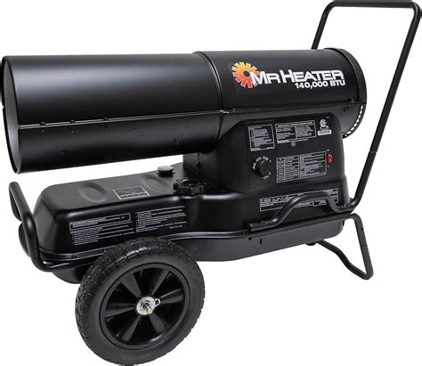 Mr Heater Mh125ktr 140000 Btu Forced Air Kerosene Heater For Outdoor Use