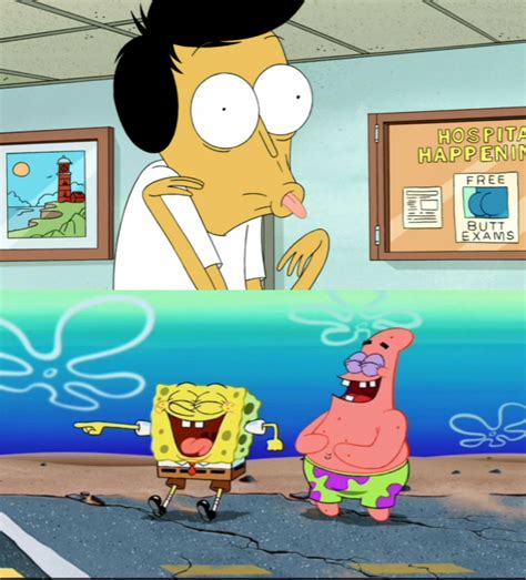 Spongebob And Patrick Laughing