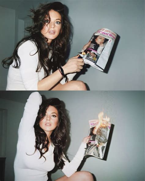 Lindsay Lohan Gq 20062007 Lindsay Lohan Just Girly Things Lindsay