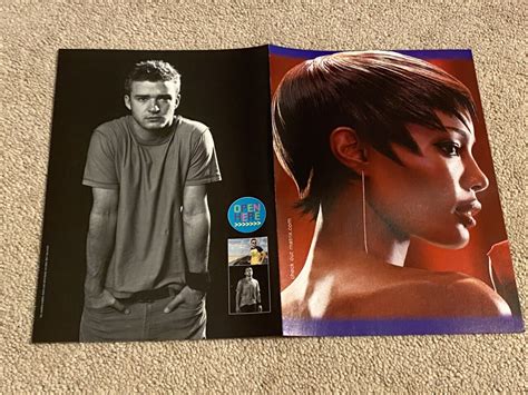 Justin Timberlake Teen Magazine Poster Sunglasses Car Teen People Nsync