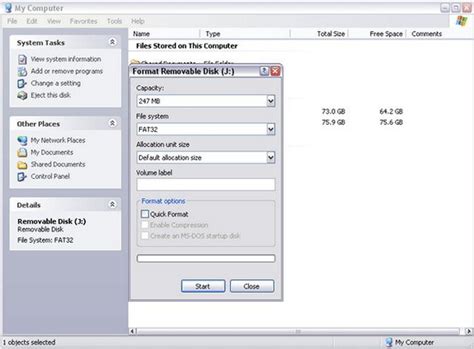 How To Format Removable Storage Device