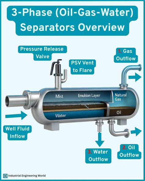 Understanding 3 Phase Separators In Oil And Gas Industry Muhammad