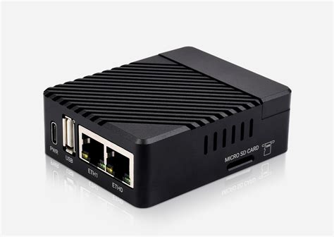 Waveshare Mini Dual Gigabit Ethernet Mini Computer For Raspberry Pi CM4