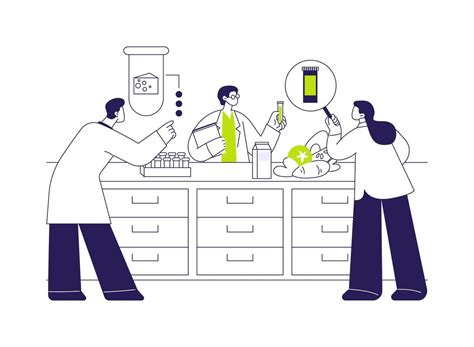 Development Of New Food Products Abstract Concept Illustration