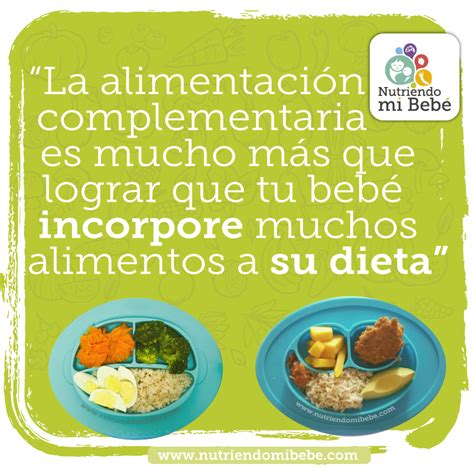 ¿qué Aspectos Tener En Cuenta Al Iniciar Alimentación Complementaria
