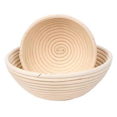 2 Pcs Bread Proving Basket 9inch And 5inch With C Grandado
