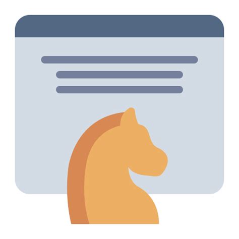 Trojan Generic Flat Icon