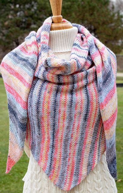 Ravelry Simple Machine Knit Shawl Wrap Pattern By Ld Knitwear