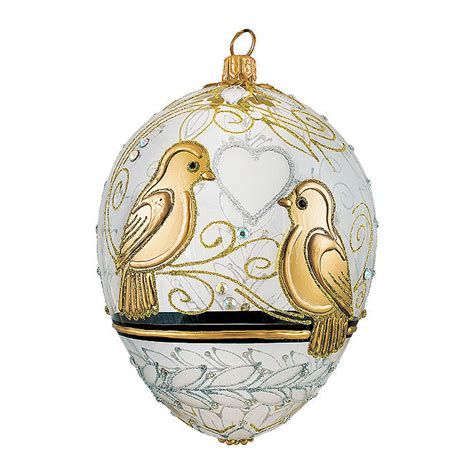 The Crystal Egg Ornament Frontgate