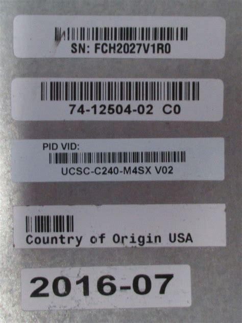 Cisco Ucs C240 M4 2x E5 2650 V4 32gb Ddr4 24x 2 5 Ucsc C240 M4sx 2u Cto Server