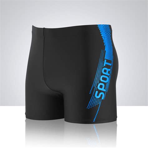 Mens Swimming Trunks Boxer Professional Swimming Trunks Swimsuit Adult
