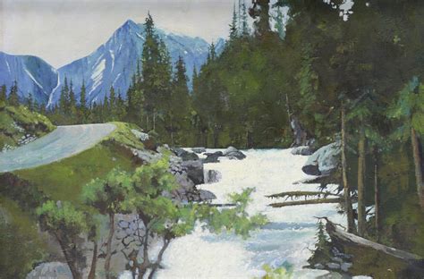 William Bill Mckibbin Near Medicine Lake Hodgins Art Auction