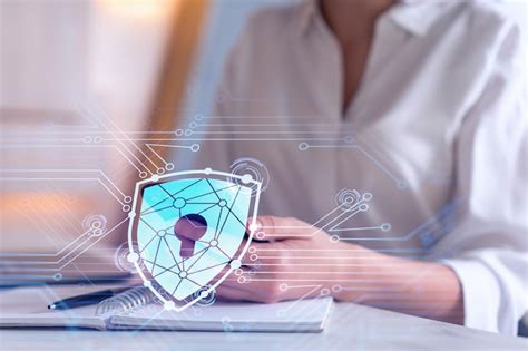 Premium Photo A Woman Programmer Is Browsing The Internet In Smart