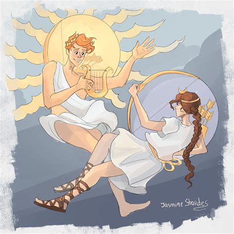Apollo And Artemis By Rose Rayne On Deviantart 43 Off