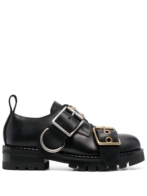 Designer Loafers For Women Workwear Loafers With Metal Pin Buckle
