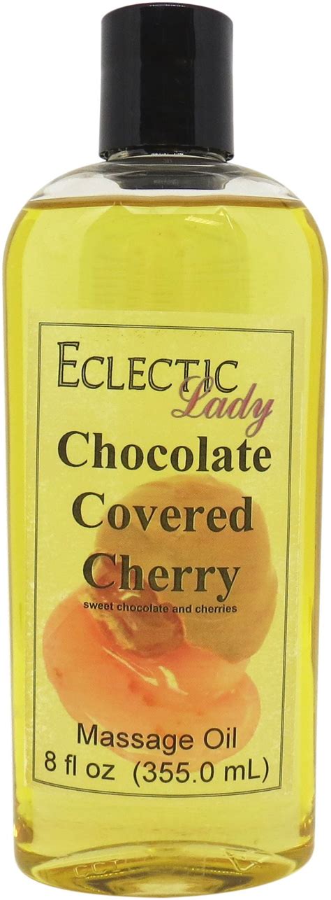 Chocolate Covered Cherry Massage Oil By Eclectic Lady 8 Oz Sweet