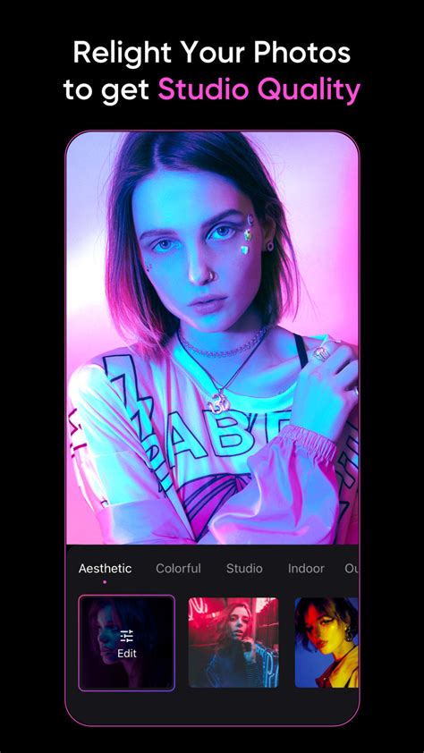 Iphone Için Relight Photo Lighting Editor İndir