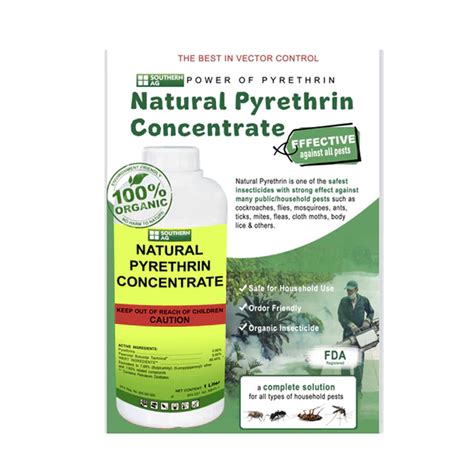 Natural Pyrethrin Concentrate Cats Eye King International Inc No