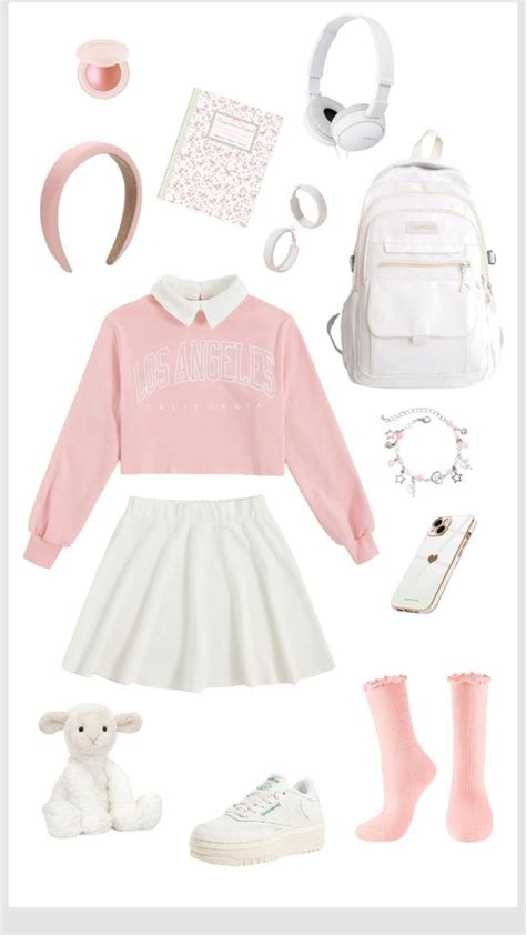Aesthetic Outfit For School Cute Cute Outfits Girly 4th Grade