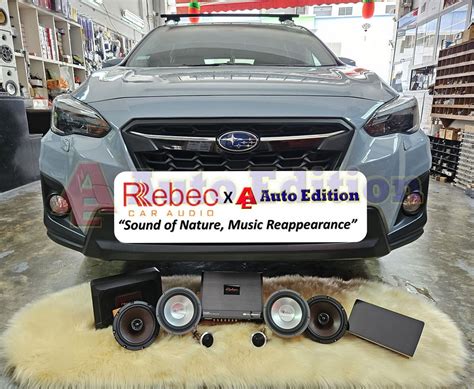 Subaru Xv Upgrade Rebec Car Audio Speaker Dsp Amplifier Subwoofer