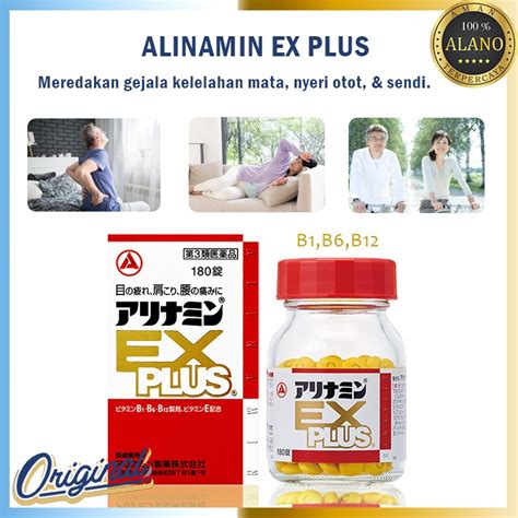 Jual Ex Plus Suplemen Nyeri Otot Sendi Original Japan Shopee Indonesia