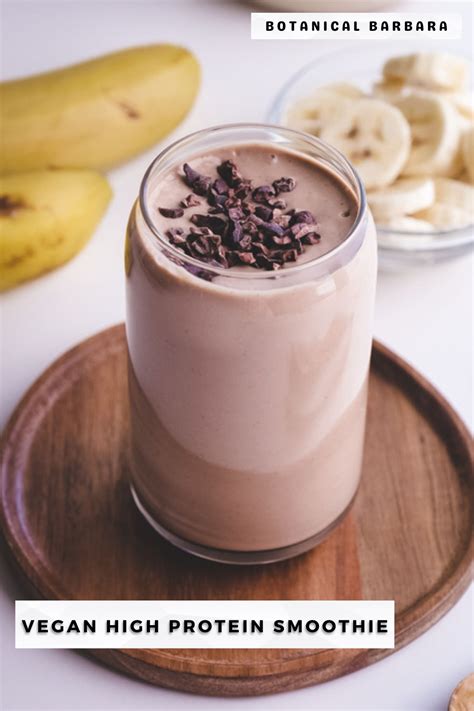 Vegan High Protein Smoothie Artofit