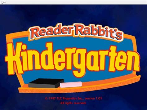 Reader Rabbits Kindergarten Screenshots Mobygames