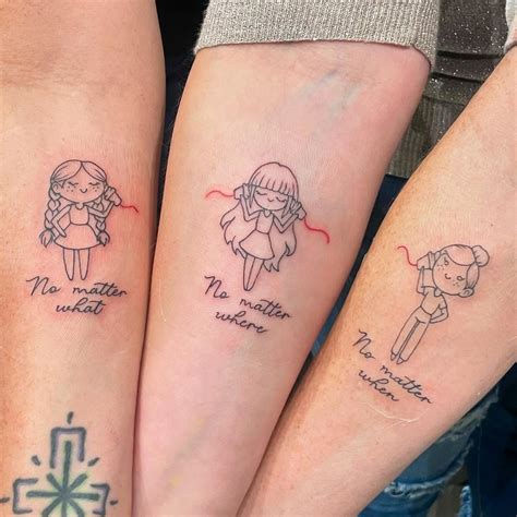 Sister Tattoos For 3 Small Personalized Meaning And Design Ideas