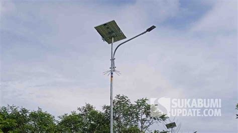 Pakai Tenaga Cahaya Matahari 350 Pjuts Terangi Jalanan Sukabumi Sukabumi Update