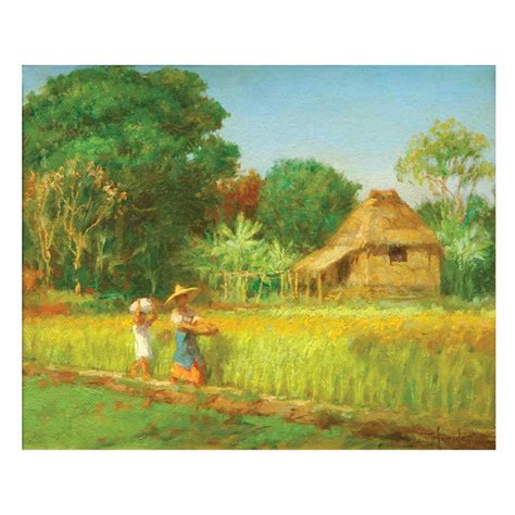 Fernando Amorsolo Fruit Gatherer 1952 Mutualart