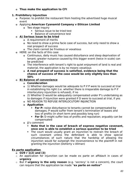 Civil Procedure Summary Llaw3097 Civil Procedure Hku Thinkswap