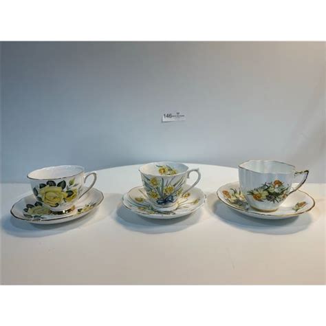 Assorted Tea Cups And Saucers Beck Auctions Inc