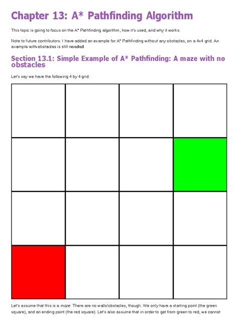 Algorithms 5 Chapter 13 A Pathfinding Algorithm This Topic Is Going