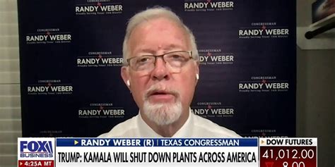 Harris Platform Is Moving America Towards Communism Rep Randy Weber Fox Business Video