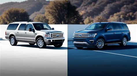 Ford Excursion Vs Ford Expedition Amazing Cars And Drives