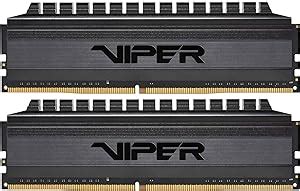 Patriot PVB48G320C6K Viper 4 Blackout Series DDR4 8GB (2 x 4GB) 3200MHz ...