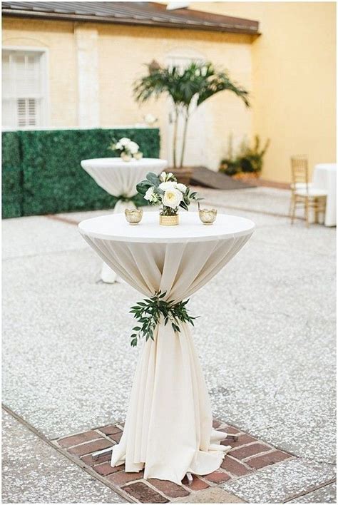 30 Wedding Cocktail Table Decoration Ideas Wedding Cocktail Tables Cocktail Table Decor