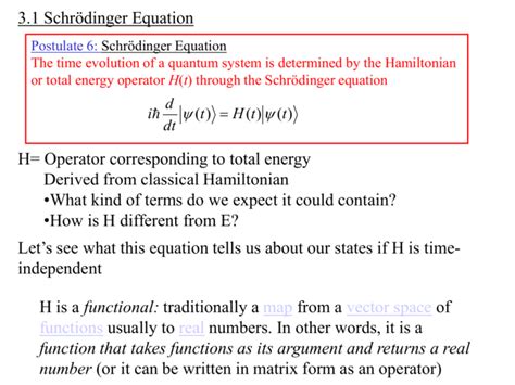 Spins Unit Schrodinger Time Evolution