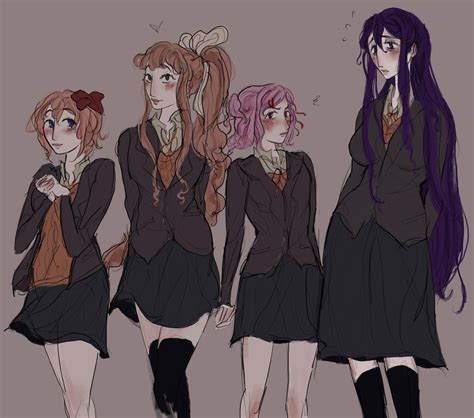 Ddlc Au On Tumblr