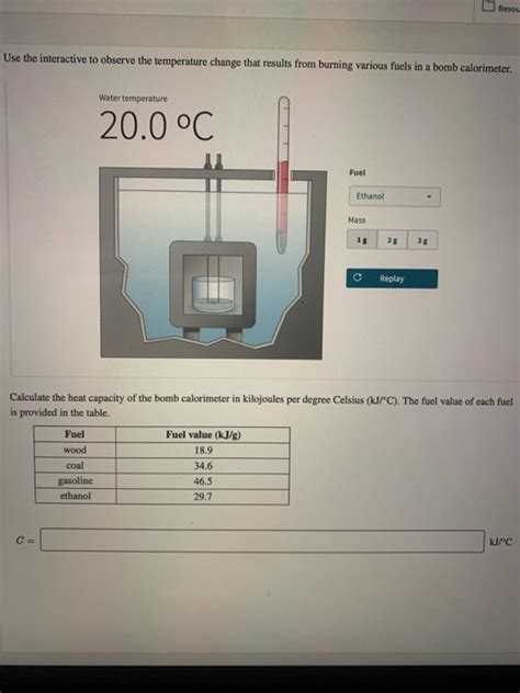 Calculate The Fuel Value Of Ethanol In Kj Per Gram
