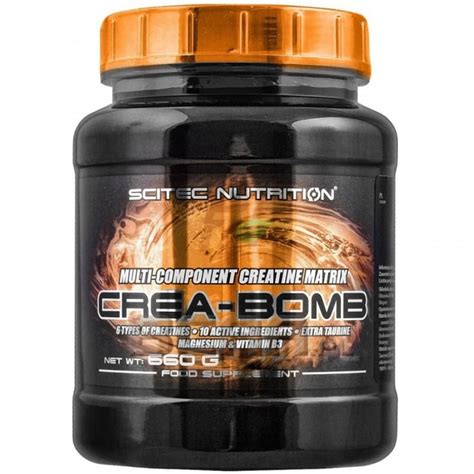 Scitec CREA-BOMB (660 гр / 110 порций) - Купить мульти-креатин комплекс ...