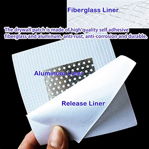 8 Inch Drywall Repair Patch Wall Patch Repair Kit Self